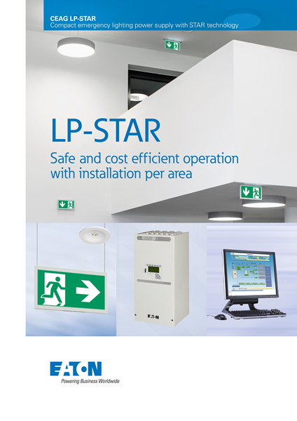 Eaton | LP-STAR; centrale voeding èn monitoring van noodverlichting ...