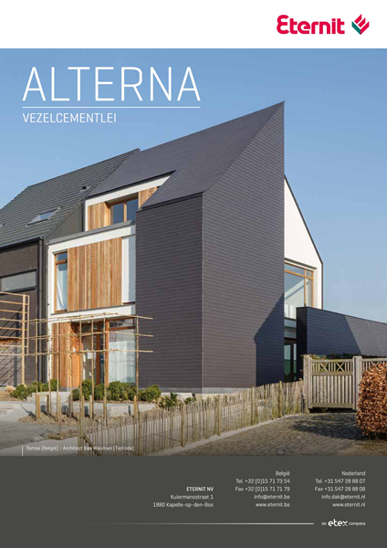 Eternit | Alterna ruitleien op dak en gevel - architectenweb.nl