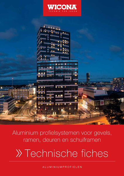 Wicona | Raamoplossing met verzonken geïntegreerde zonwering ...