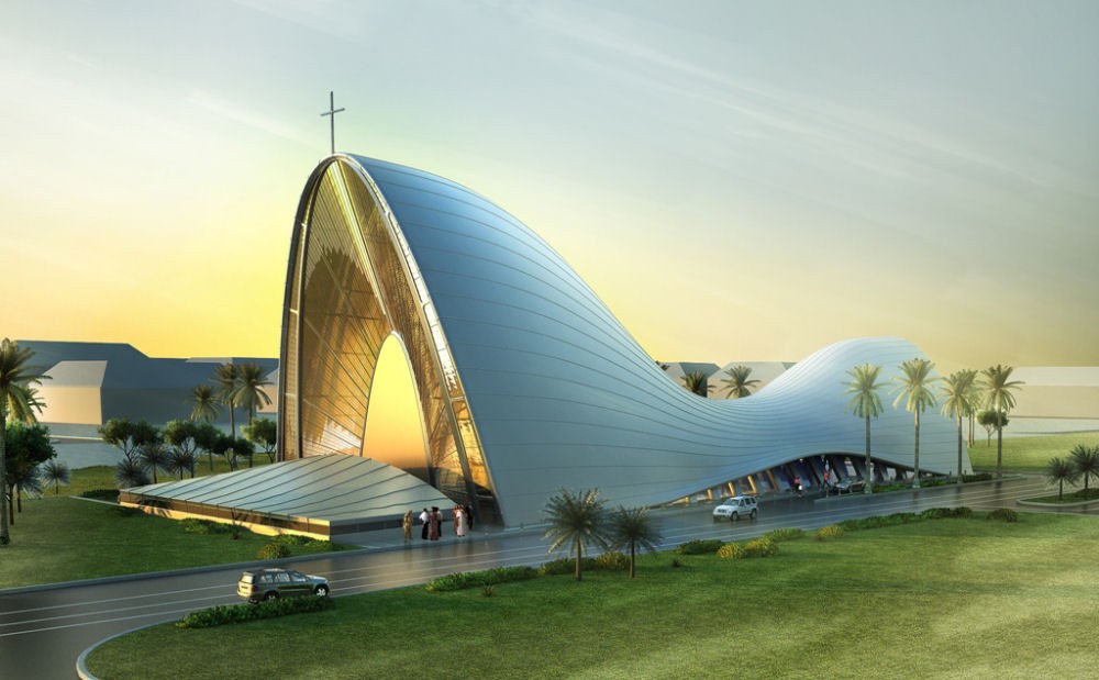 Moderne kerk op traditionele basis - architectenweb.nl