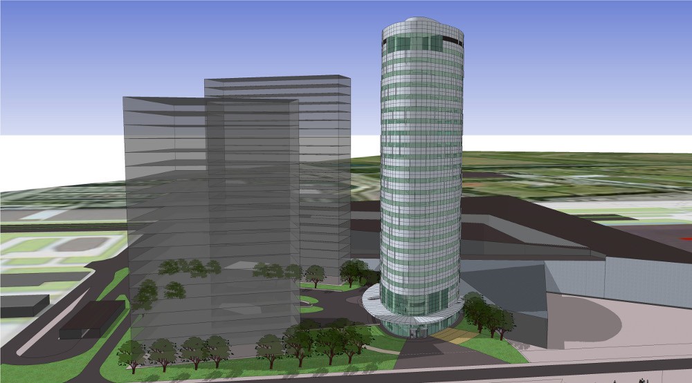 Renovatie Oval Tower Amsterdam gestart - architectenweb.nl