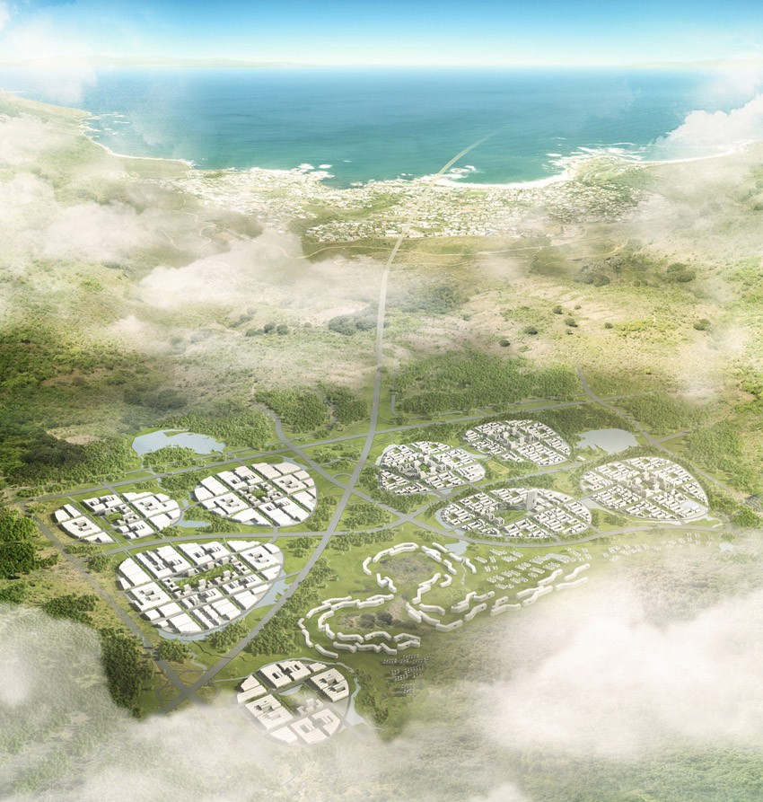 China krijgt ecopark aan de Gele Zee - architectenweb.nl
