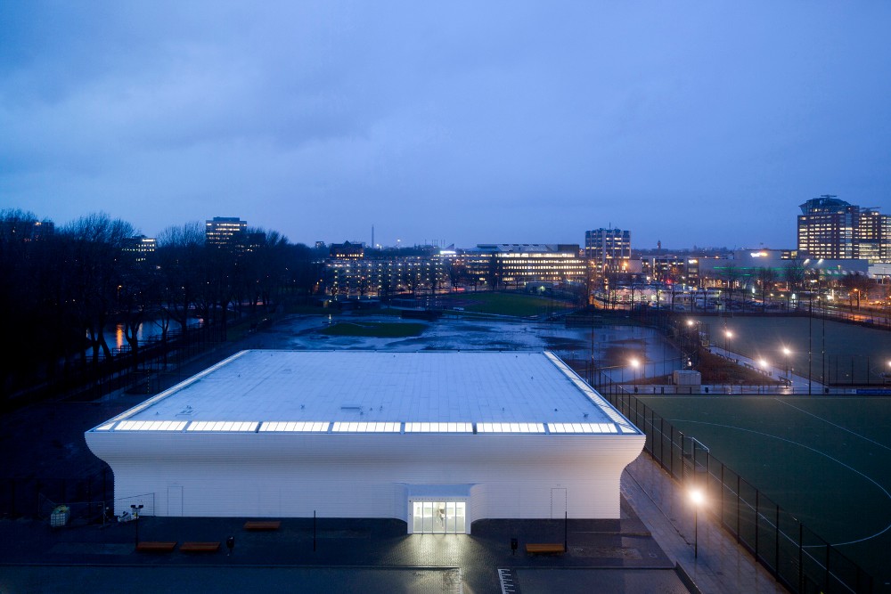 Turnzaal in Utrecht van NL Architects opgeleverd - architectenweb.nl