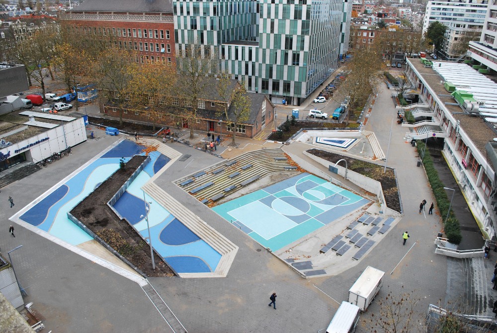 Tweede 'waterplein' Rotterdam geopend - architectenweb.nl