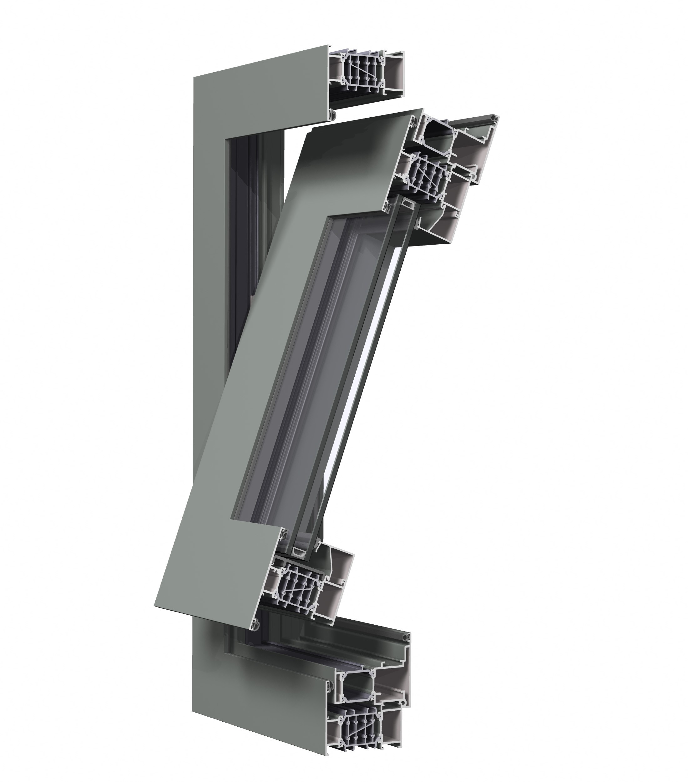 Reynaers Aluminium Nederland | Nieuw aluminium Pivot-raam ...