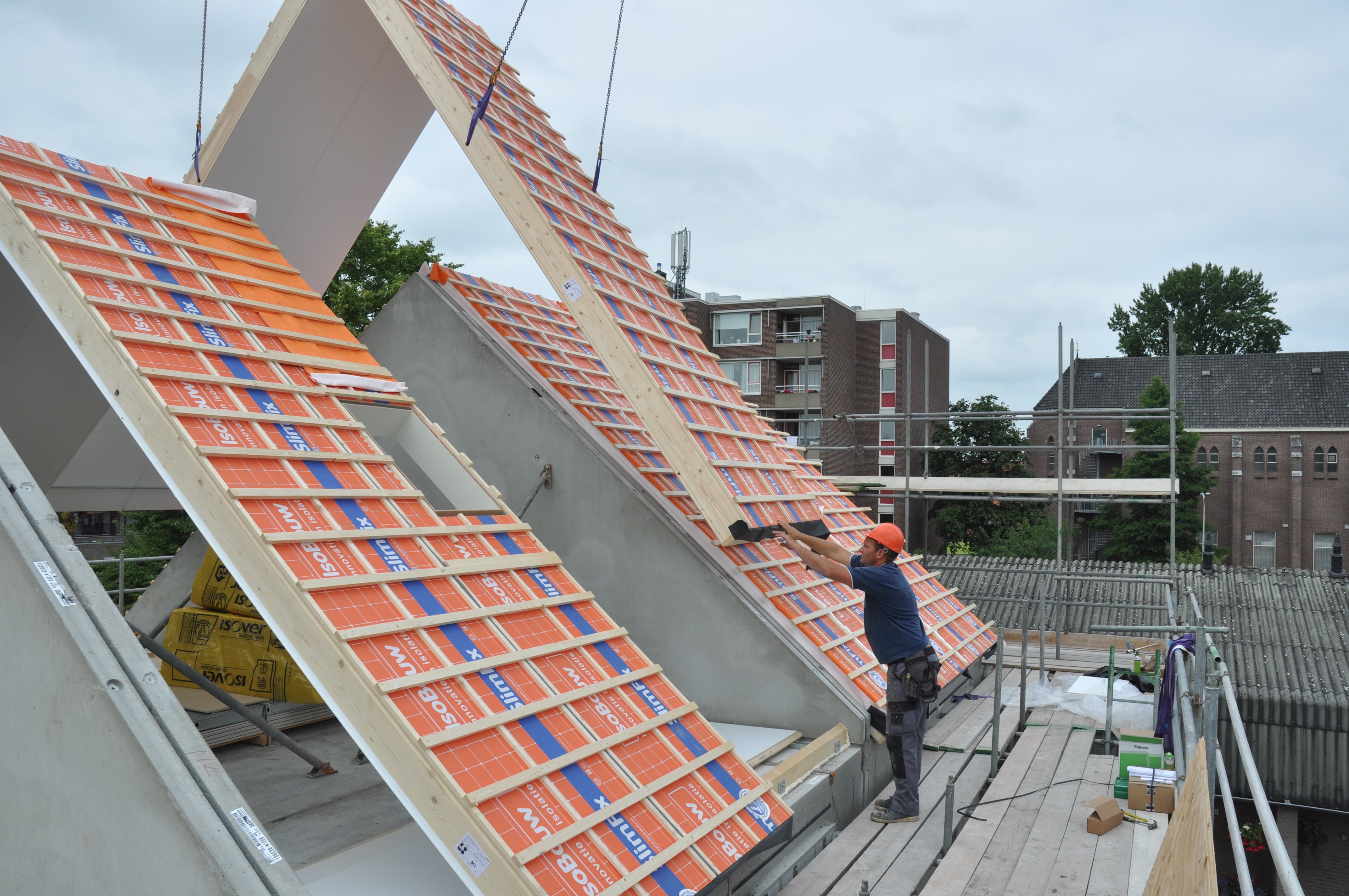 IsoBouw Systems bv | SlimFix-XT Prefab dakelementen - architectenweb.nl