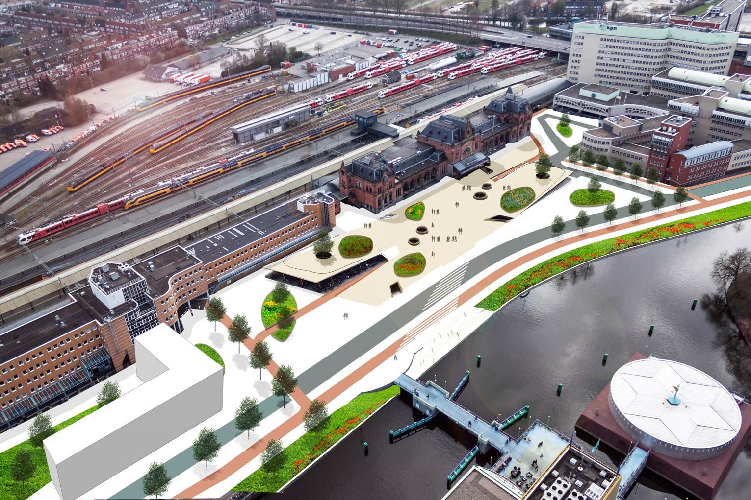 Station Groningen wordt ingrijpend vernieuwd - architectenweb.nl