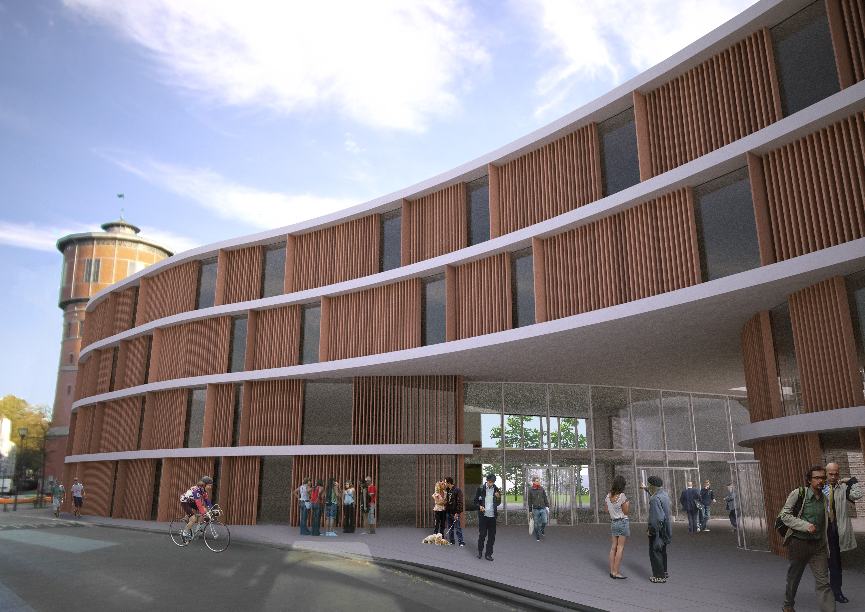 Nieuwe welzijnscampus in centrum Turnhout - architectenweb.nl