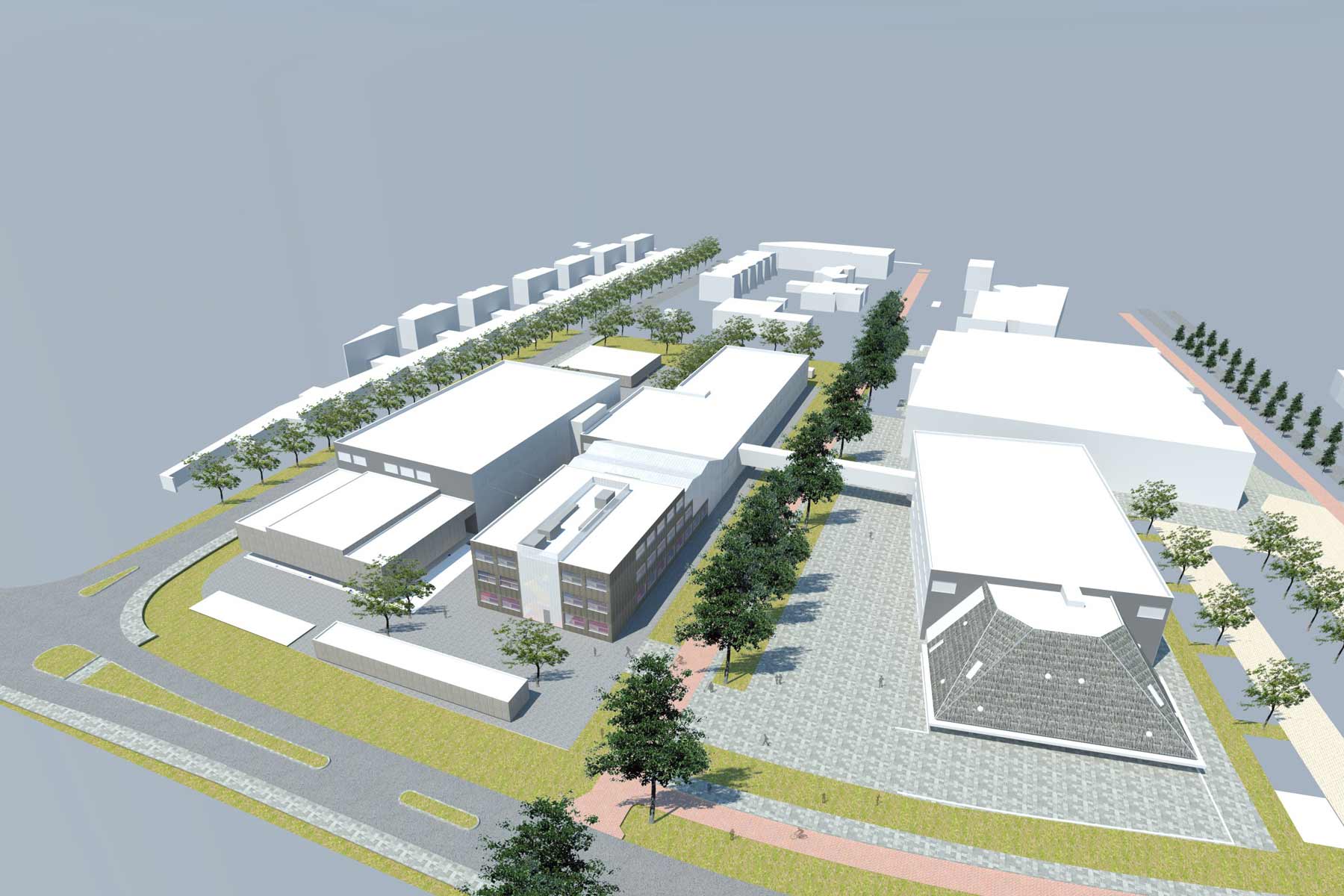 Uitbreiding Beatrix College van architecten|en|en - architectenweb.nl