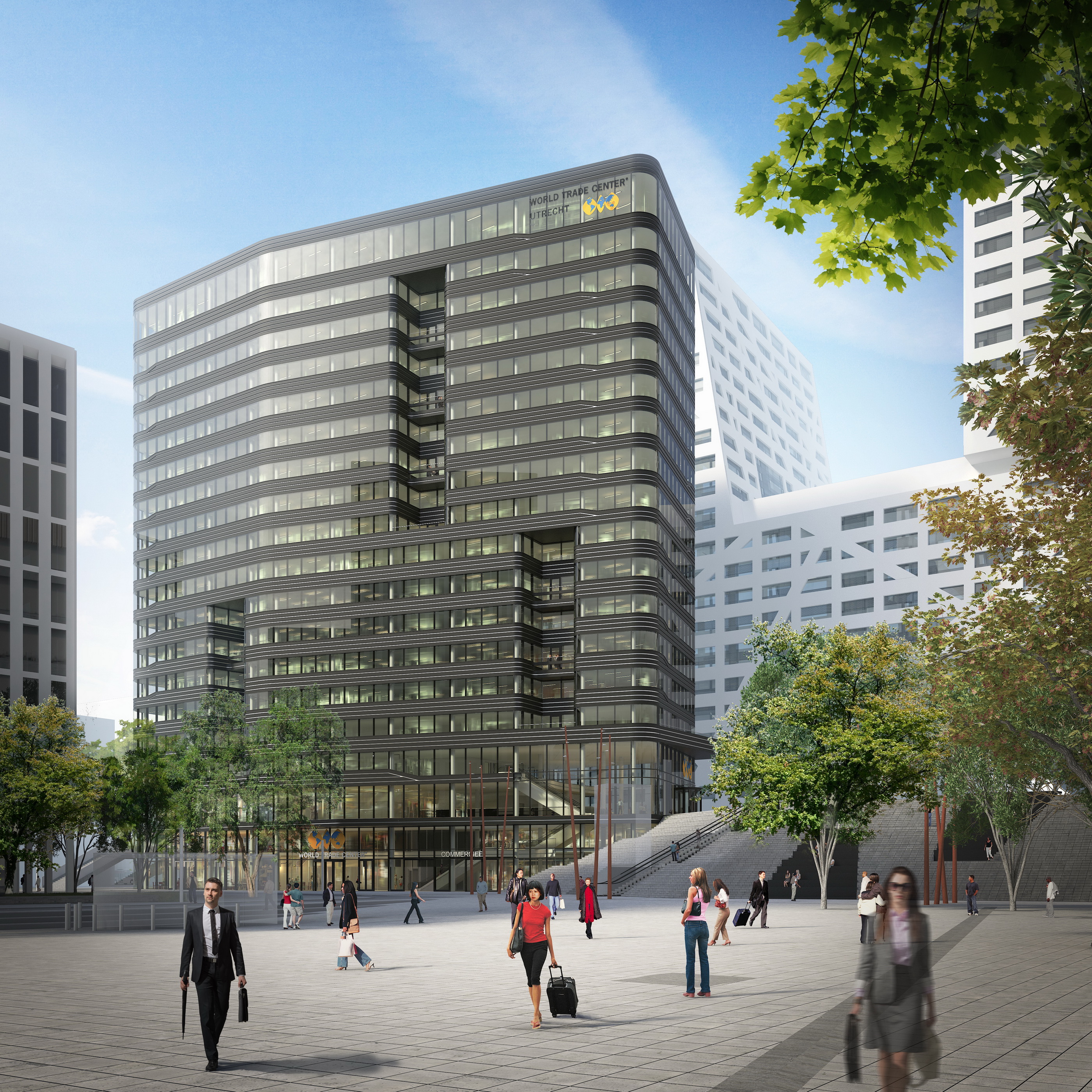 Utrecht krijgt WTC aan Jaarbeursplein - architectenweb.nl