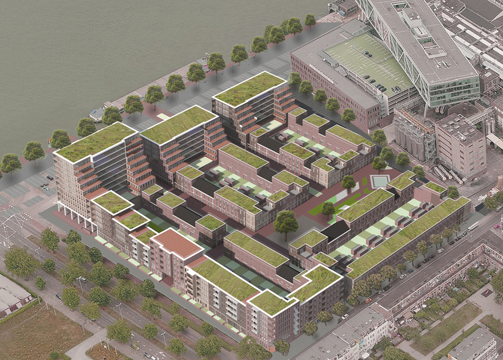 Inbo ontwerpt Hefkwartier in Rotterdam-Zuid - architectenweb.nl