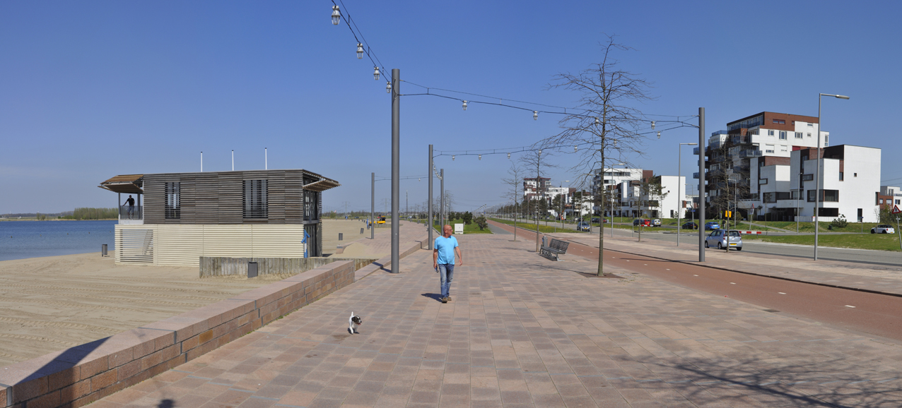 Baken aan het strand van Nesselande - architectenweb.nl