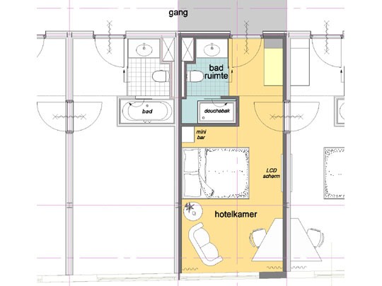 Alynia Architecten b.v. BNA | Interieurs Apollo Hotel Almere City ...