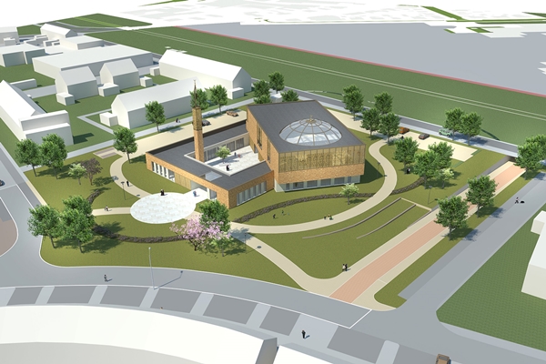 Ede krijgt nieuwe Turkse Moskee - architectenweb.nl