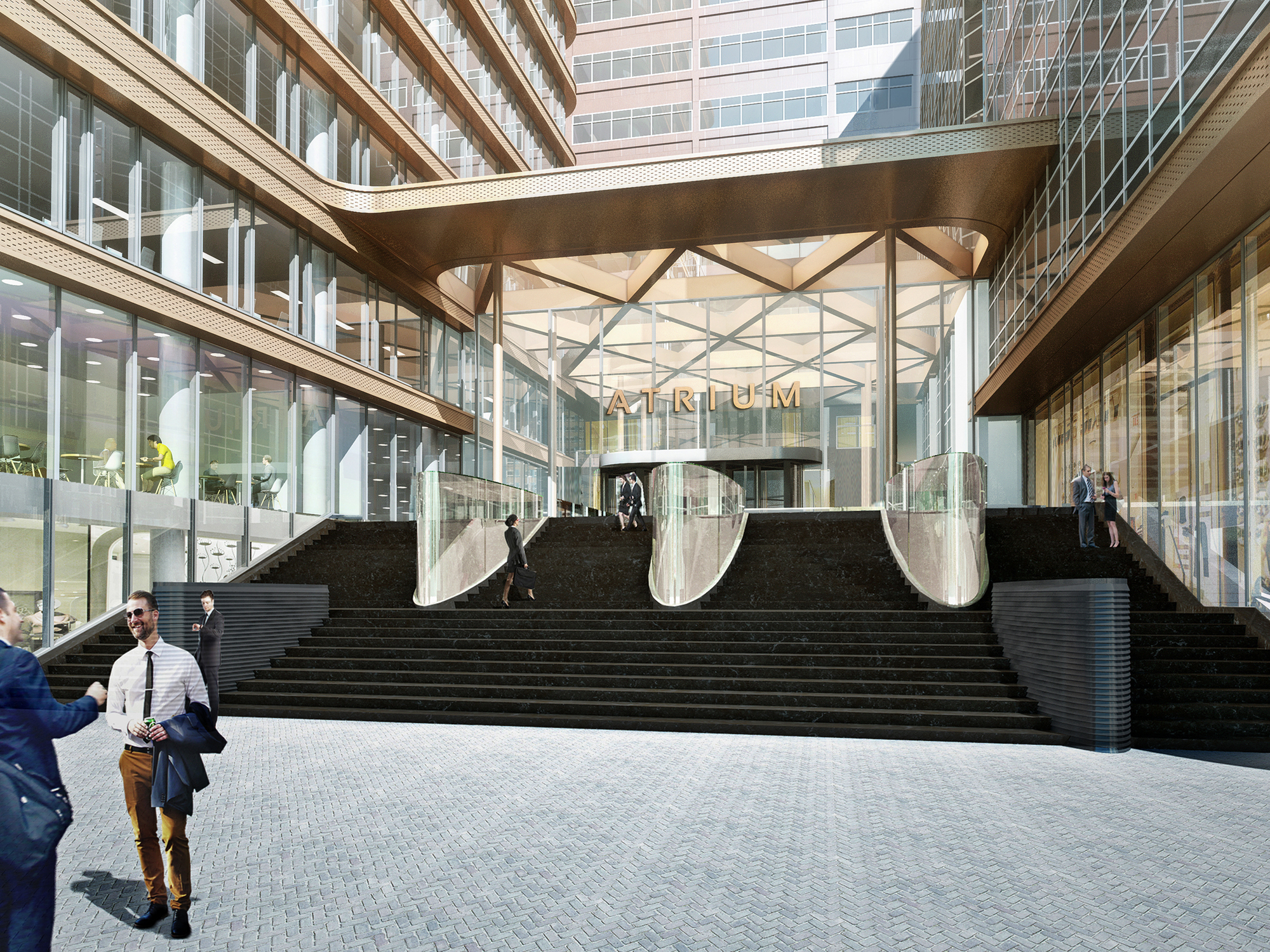 Herontwikkeling voor gebouw Atrium op Zuidas - architectenweb.nl