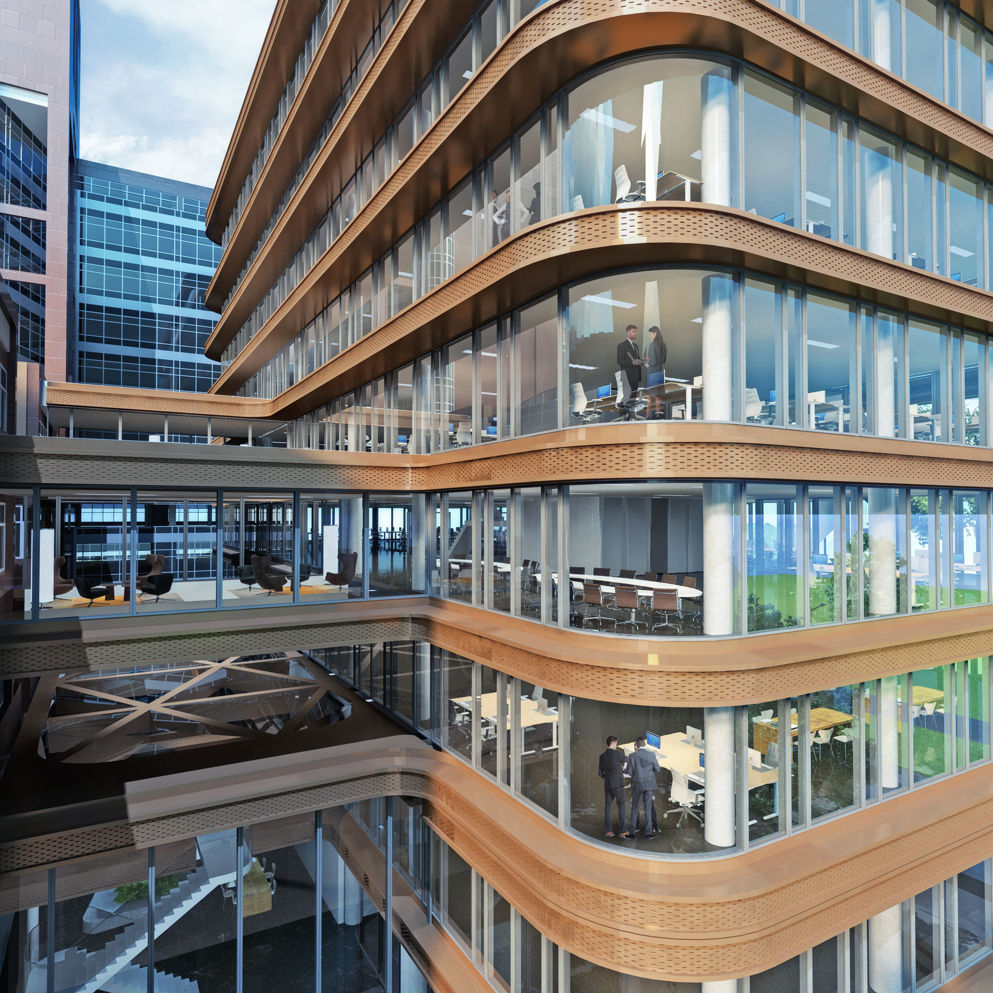 Herontwikkeling voor gebouw Atrium op Zuidas - architectenweb.nl