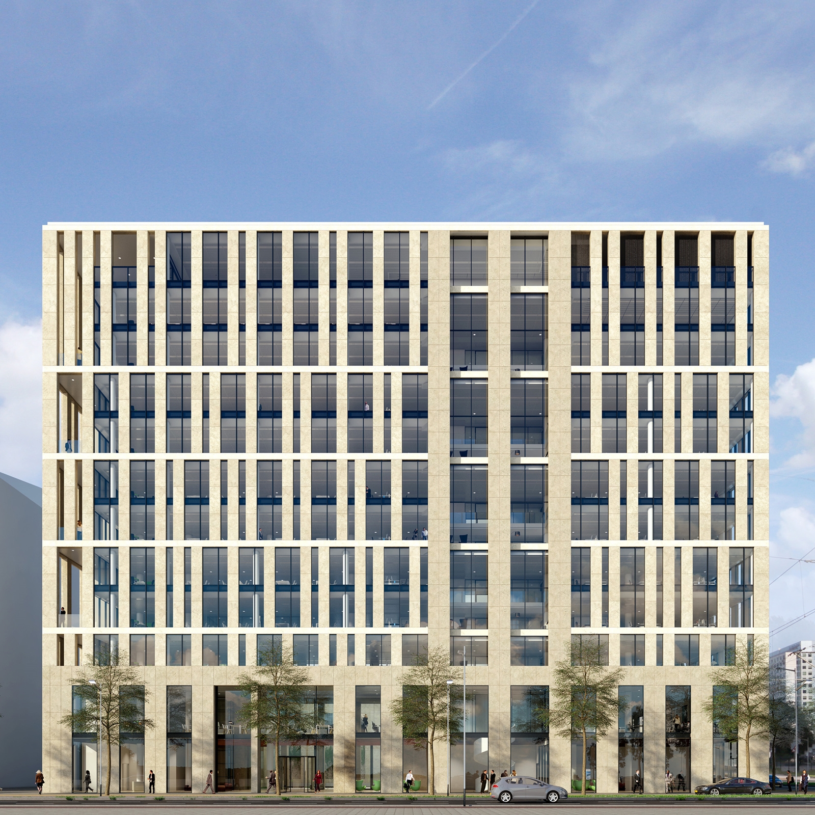 Bouw NoMA House Zuidas van start gegaan - architectenweb.nl