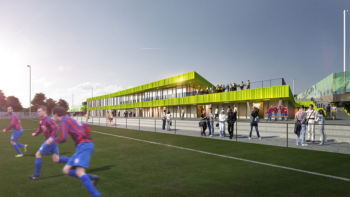 Schiedam krijgt sportpark op tunneldak A4 - architectenweb.nl