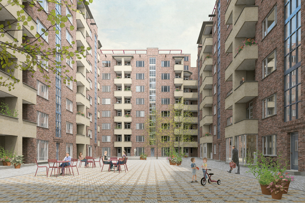 Nieuw leven voor Antwerps interbellum-complex - architectenweb.nl