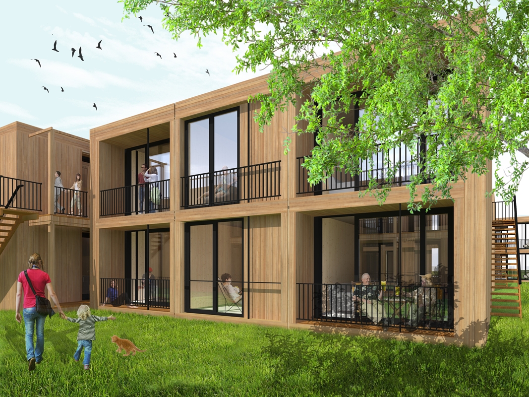 Eerste Finch-modules in Leiden en Steenbergen - architectenweb.nl