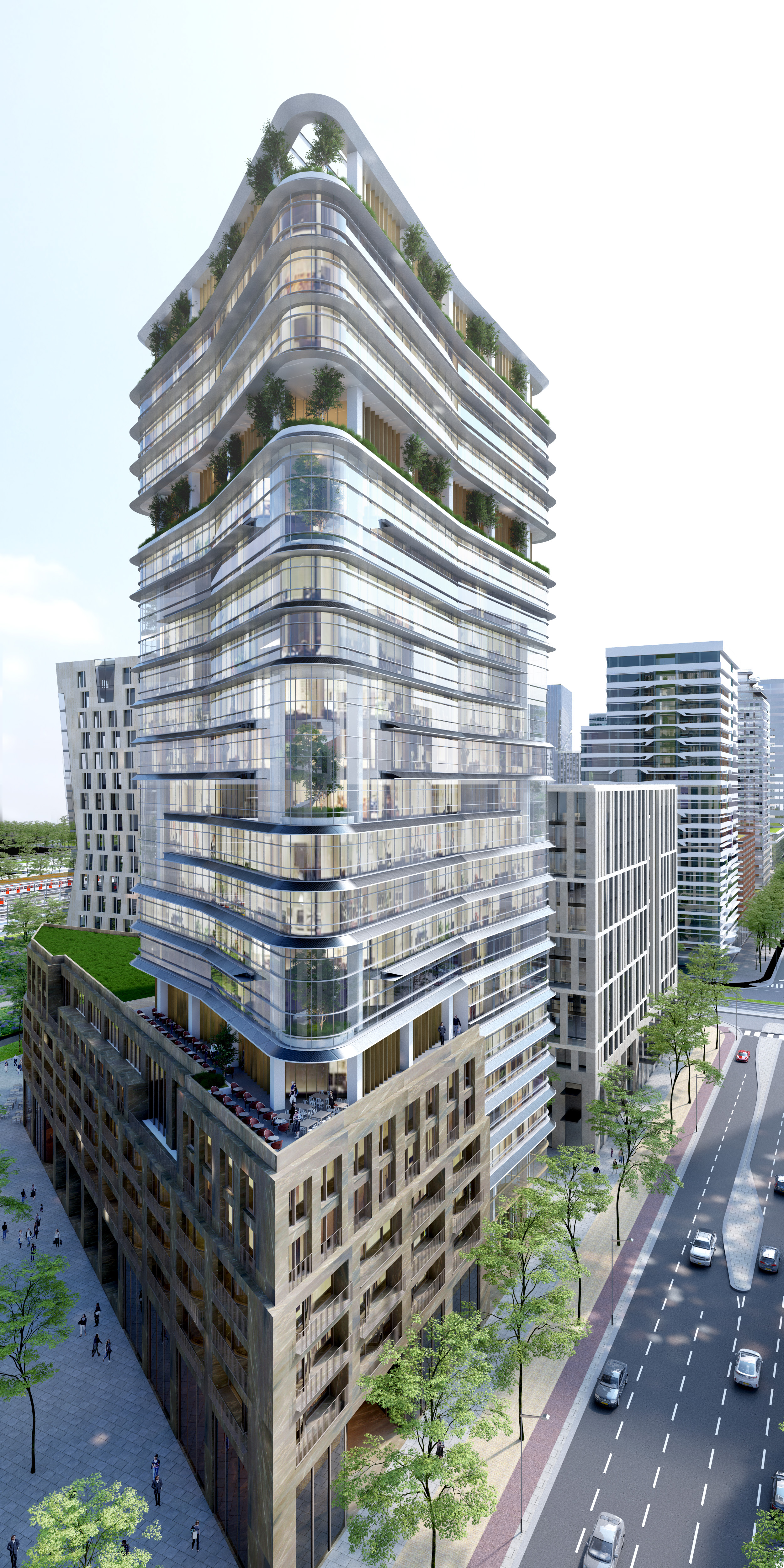 Multifunctioneel gebouw met hoofdkantoor Arcadis op Zuidas ...