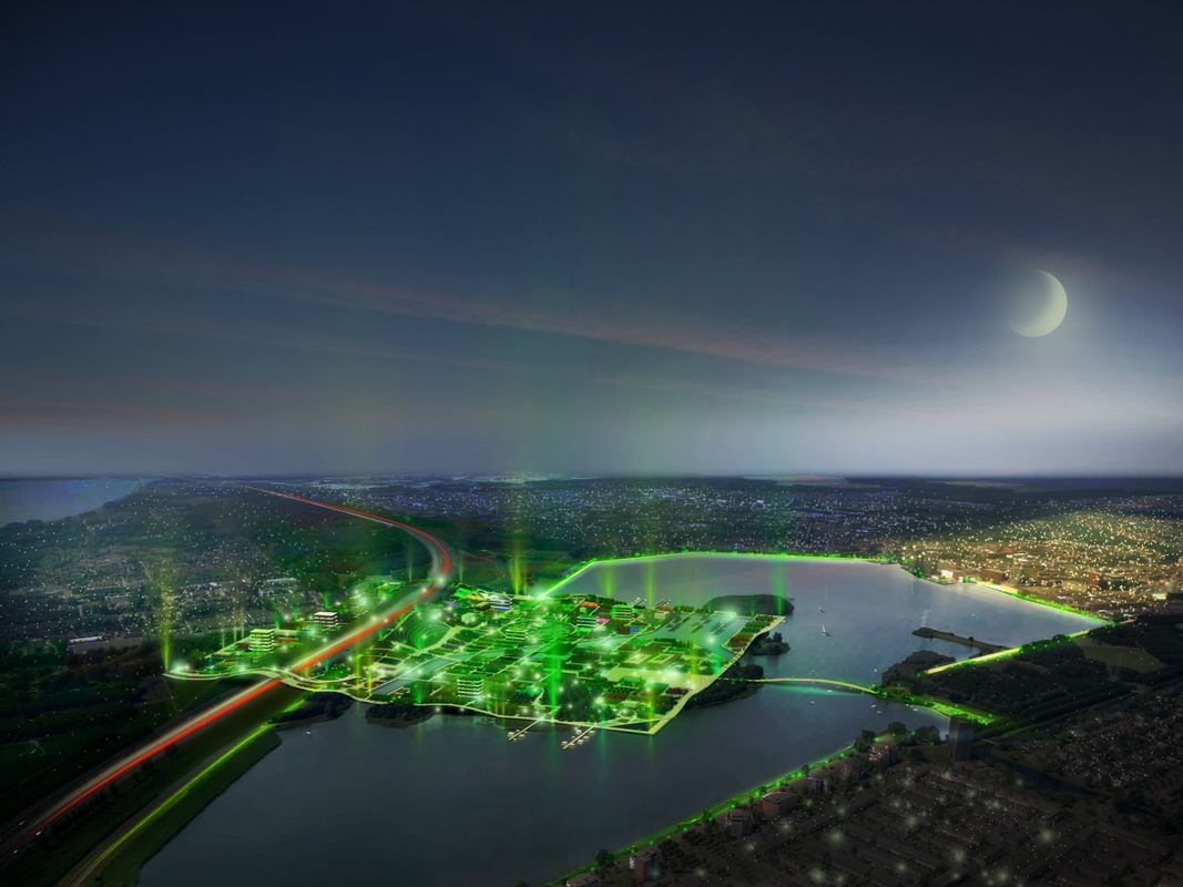 Almere plant eerste groen voor Floriade 2022 - architectenweb.nl