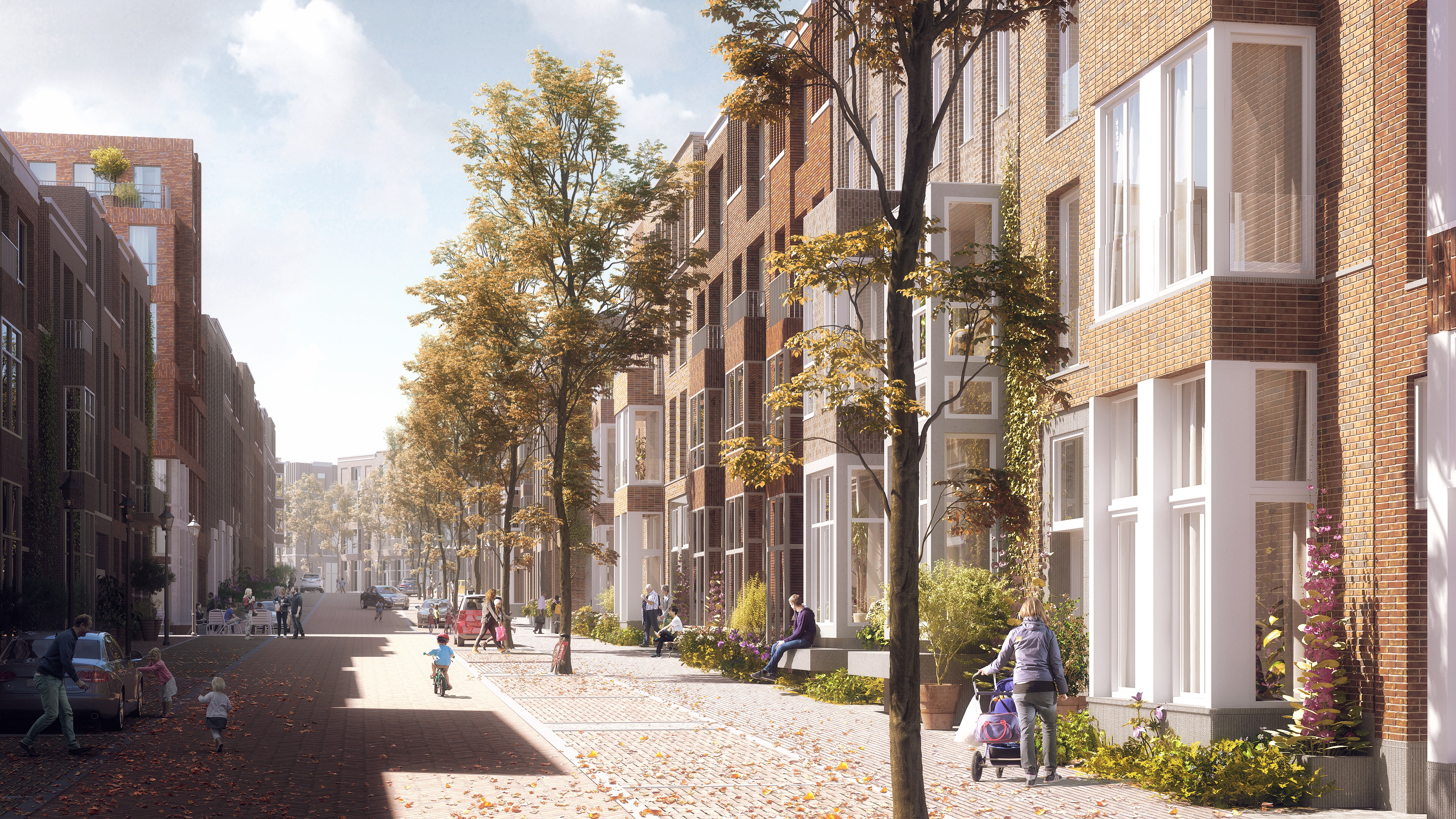 Gevarieerd plan voor kavels Leidsche Rijn Centrum Oost - architectenweb.nl