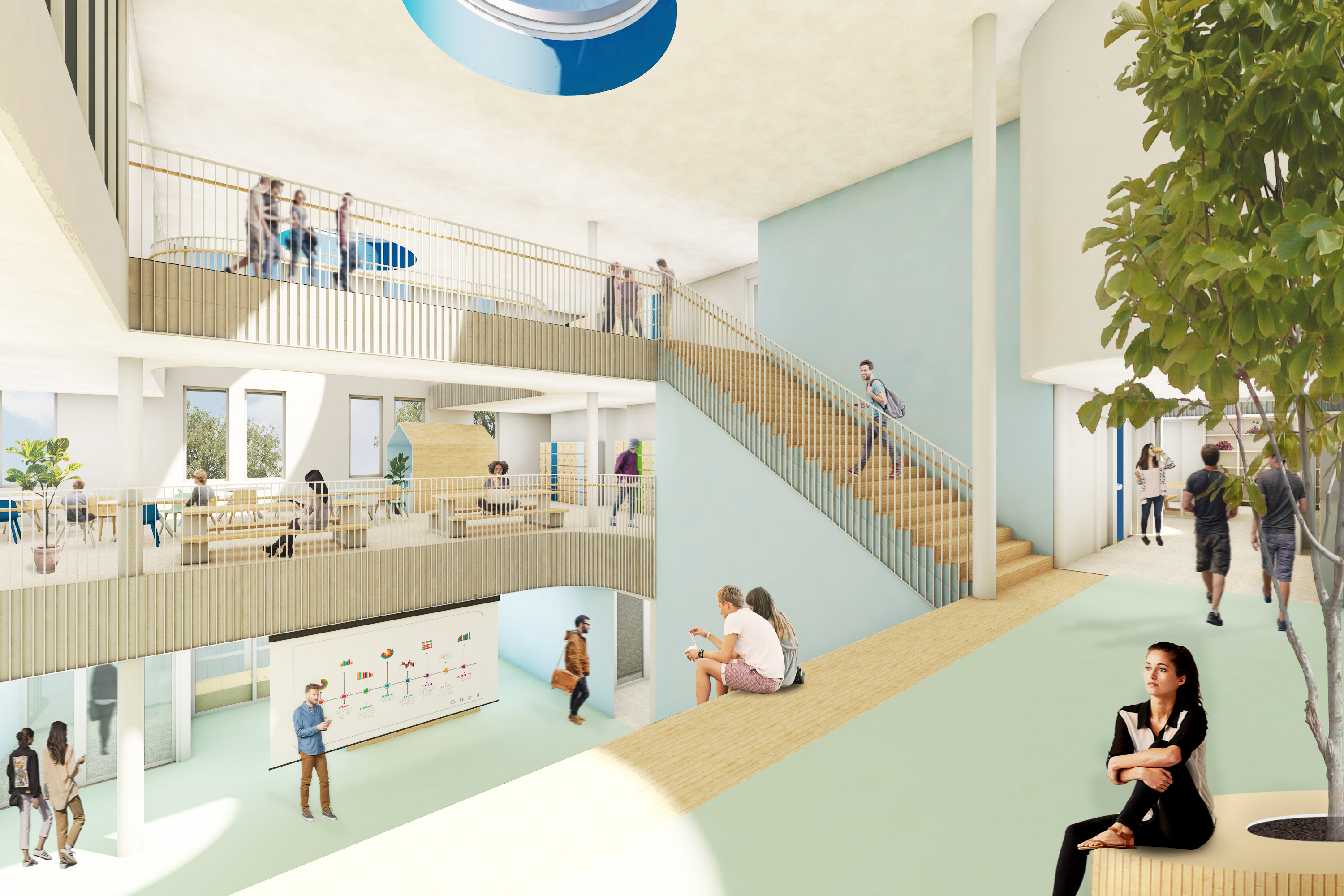 LIAG ontwerpt het nieuwe Wellantcollege Dordrecht - architectenweb.nl