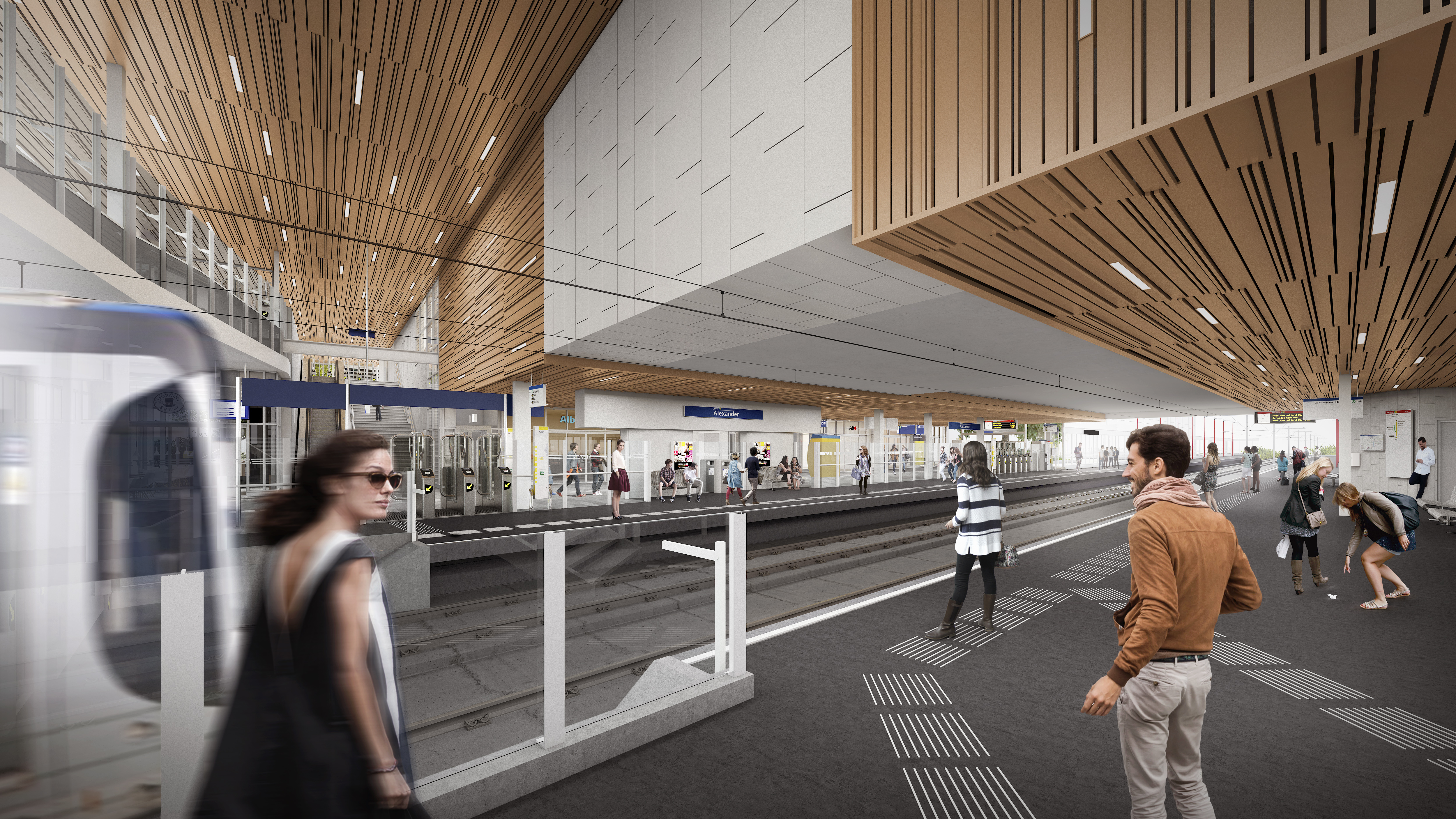Video: verbouwing station Rotterdam Alexander - architectenweb.nl