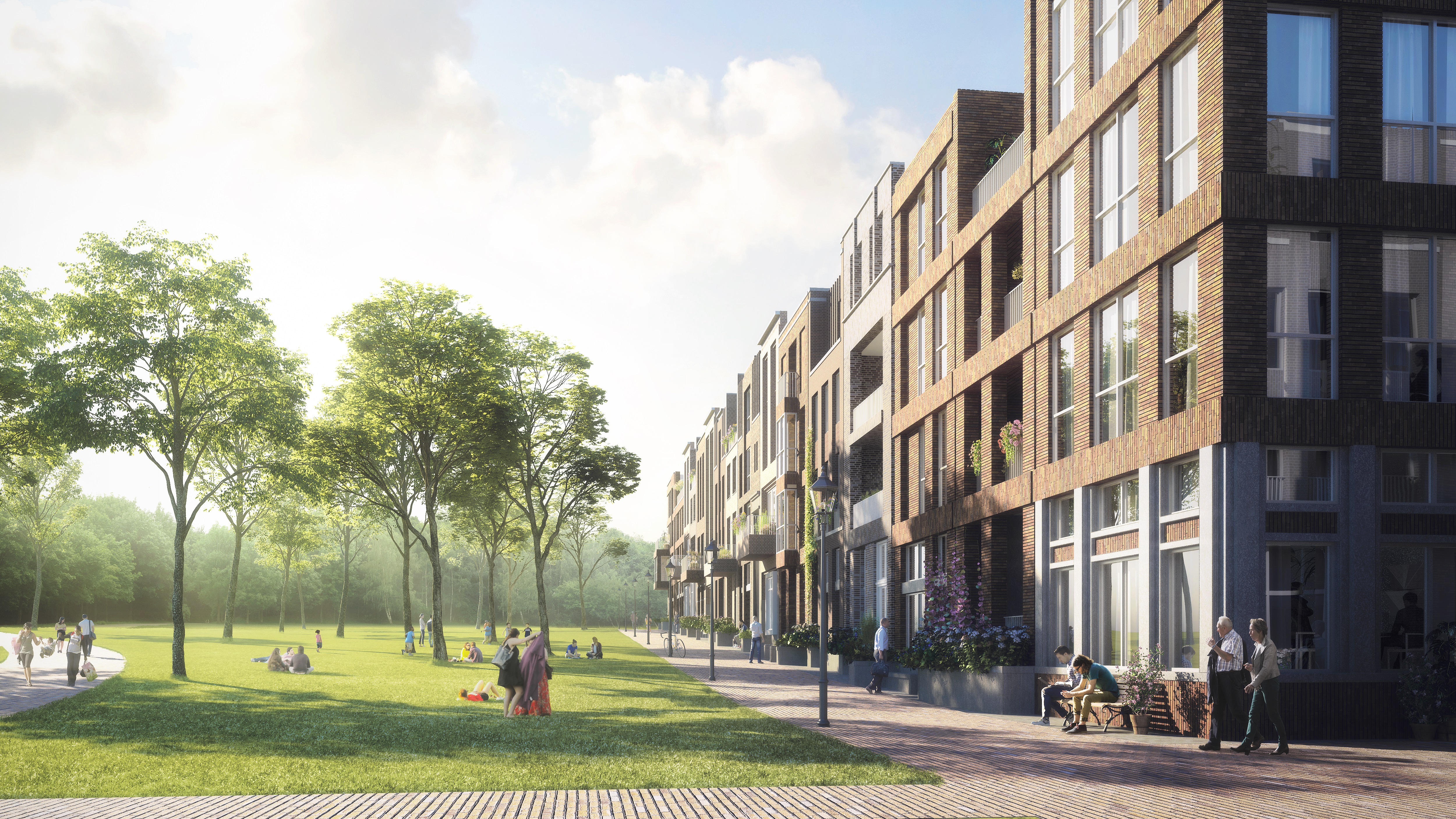 Gevarieerd plan voor kavels Leidsche Rijn Centrum Oost - architectenweb.nl
