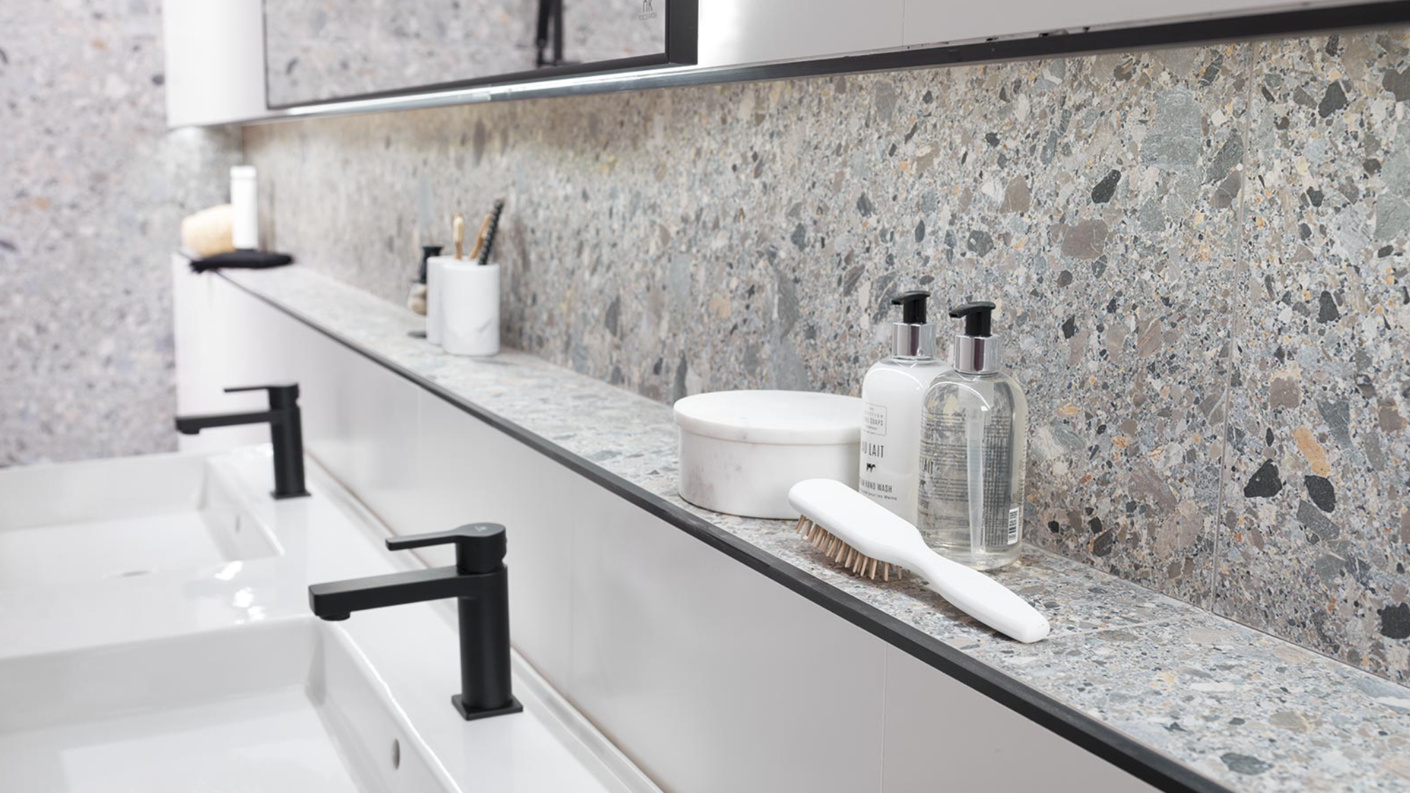 Porcelanosa Projecten | Nieuwe terrazzo serie: Ceppo - architectenweb.nl