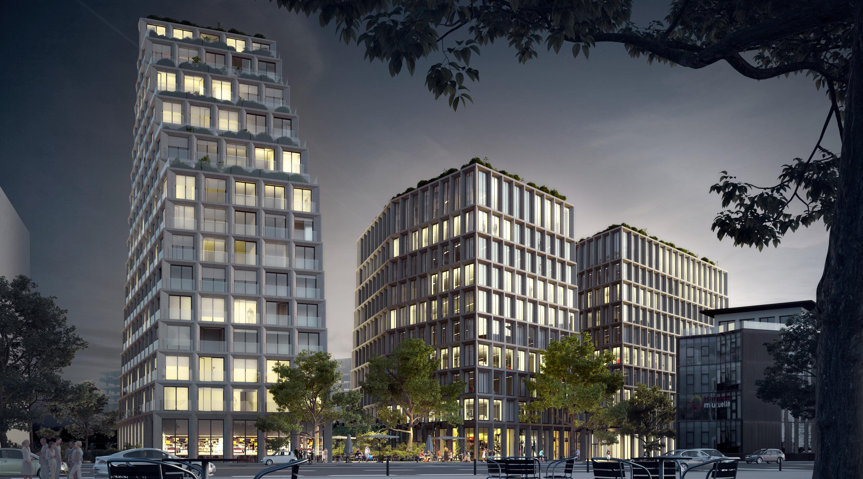 Atelier Kempe Thill en Atelier 56S ontwerpen omvangrijk complex in ...