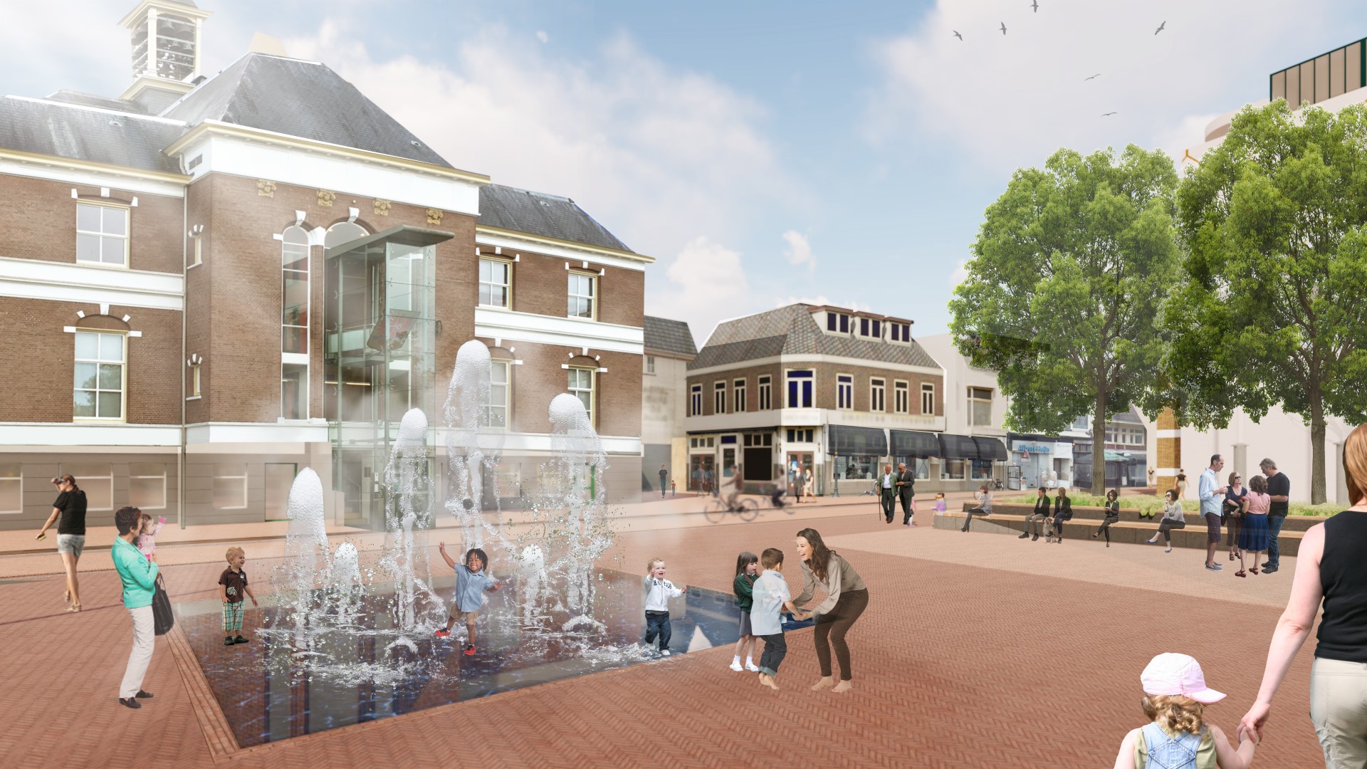 West 8 vernieuwt Marktplein Apeldoorn - architectenweb.nl