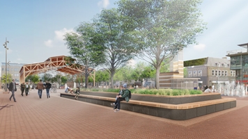 West 8 vernieuwt Marktplein Apeldoorn - architectenweb.nl