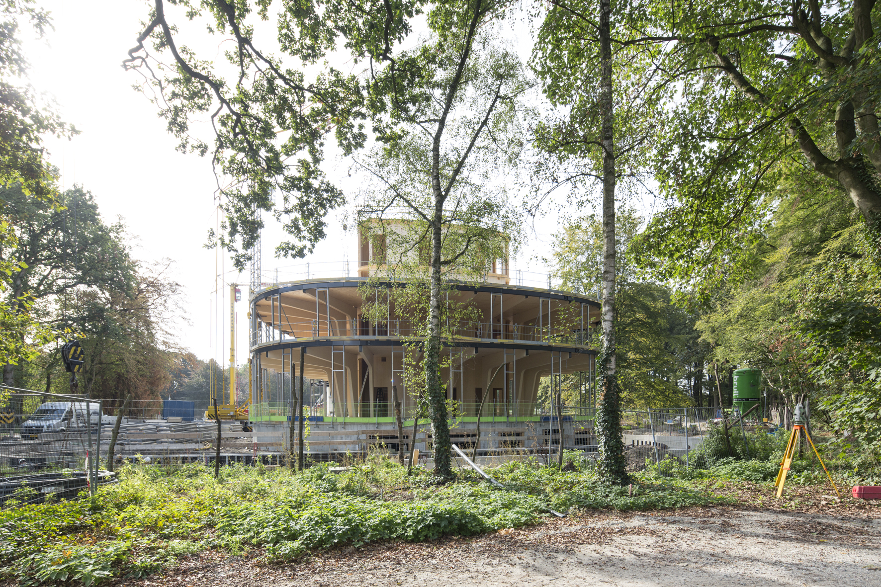 Nieuw kantoor van Triodos Bank bereikt het hoogste punt - architectenweb.nl