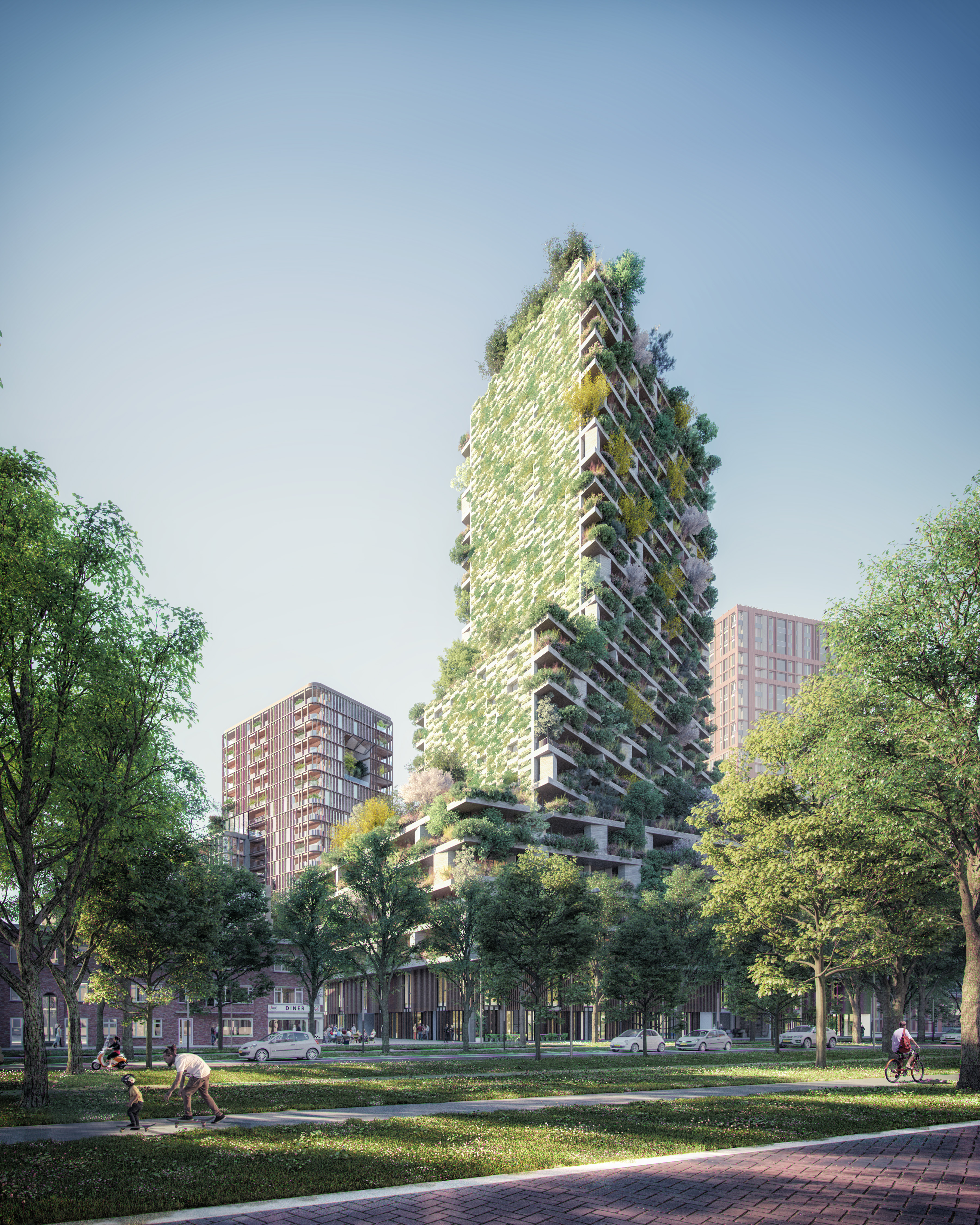 Tien lessen rond groene hoogbouw - architectenweb.nl