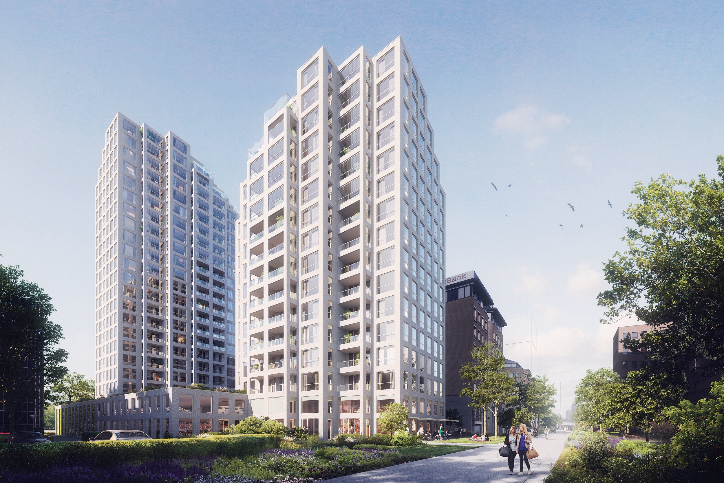 Bouw eerste woontorens op kantoorlocatie Bullewijk van start ...