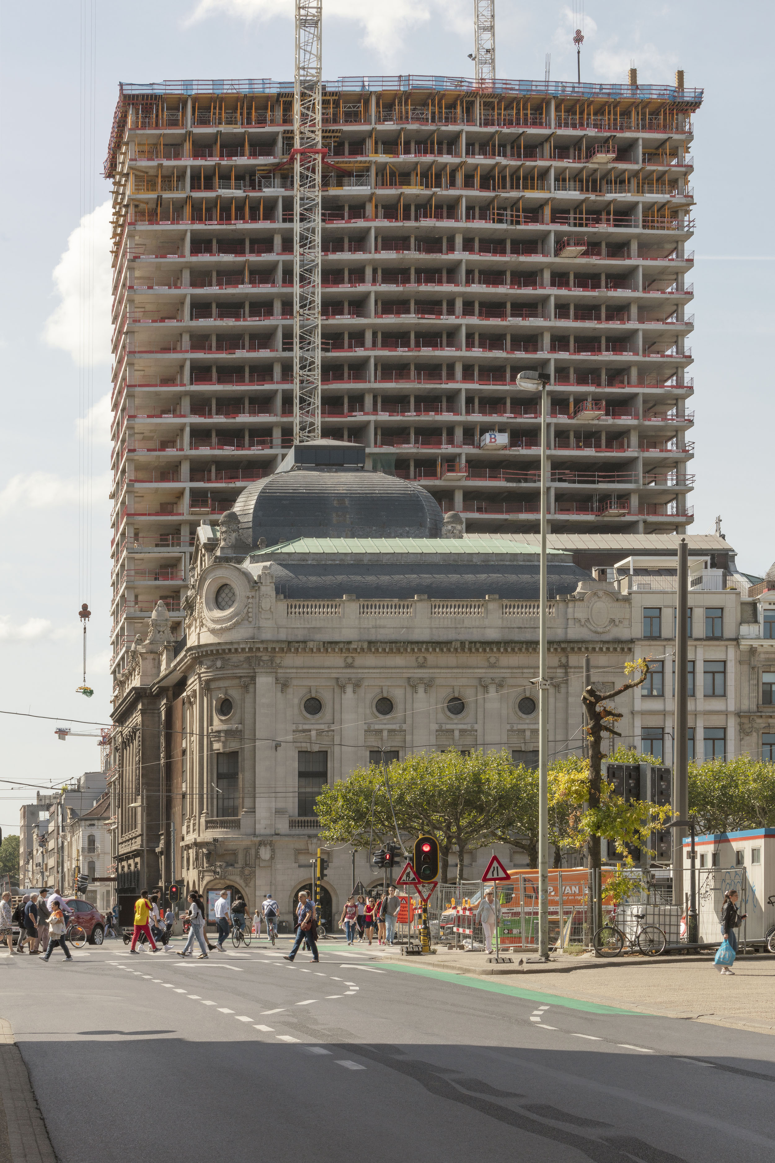 Wiel Arets toont vorderende Antwerp Tower - architectenweb.nl