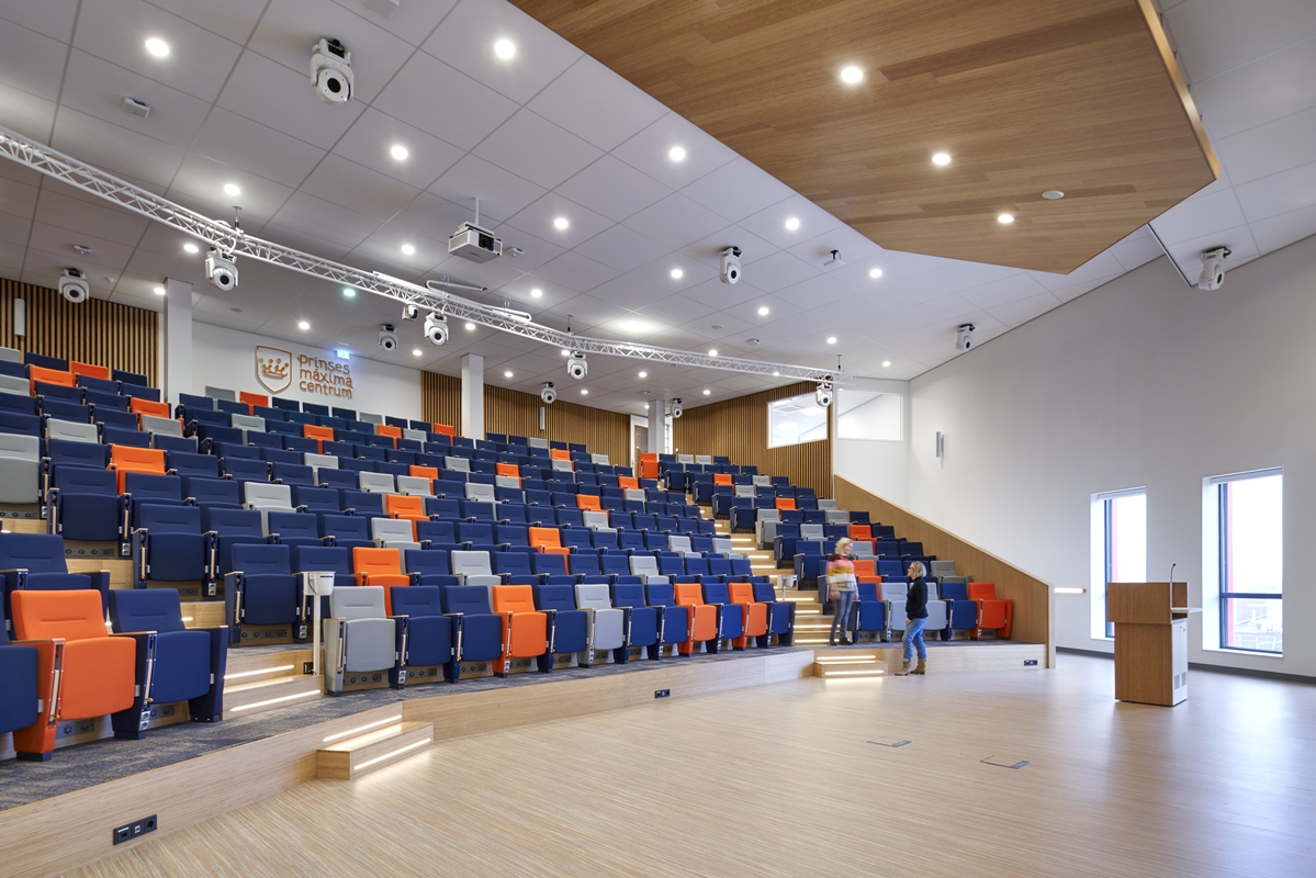 Auditorium van het Prinses Máxima Centrum officieel geopend ...