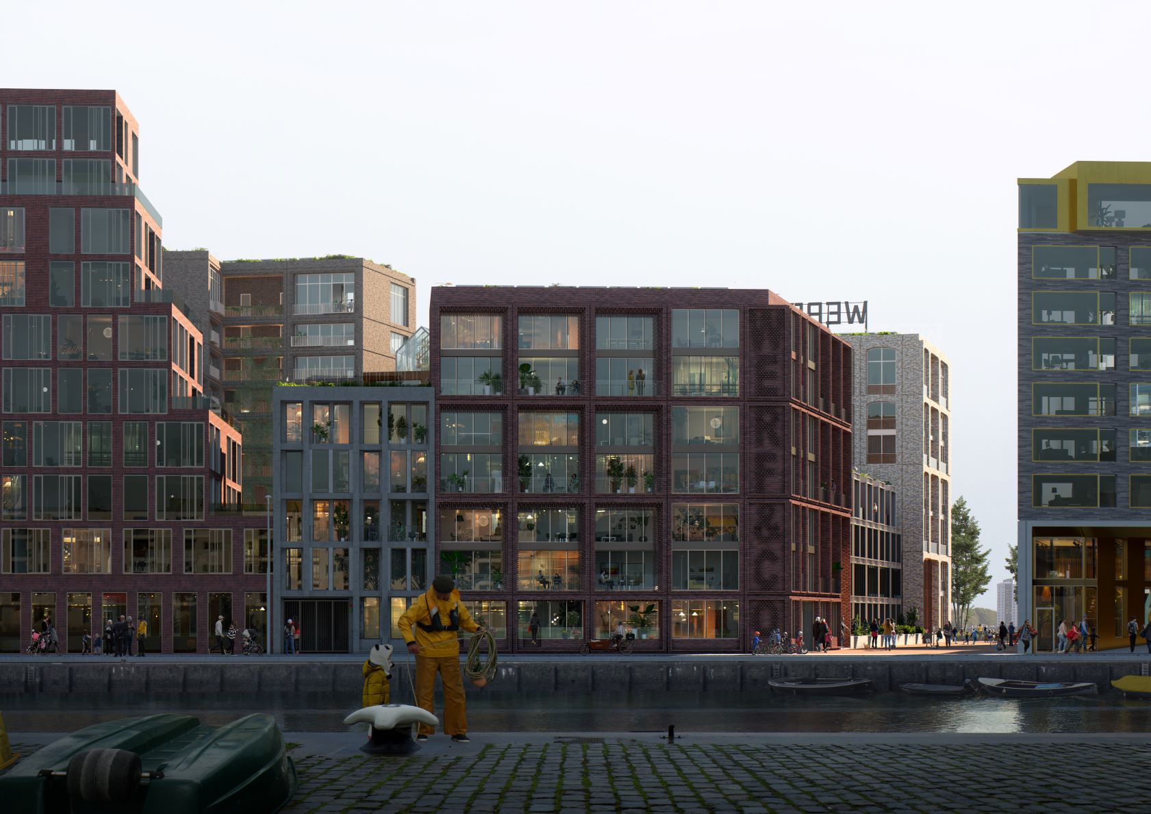 Paul de Ruiter Architects, WE Architecten en ZUS ontwerpen woonblok op ...