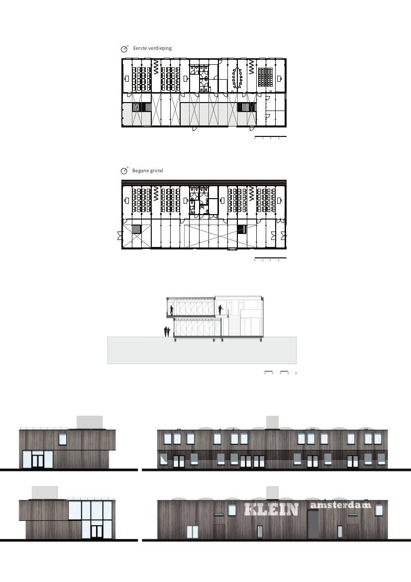 Schoolgebouw Klein Amsterdam bestaat uit prefab houten modules ...