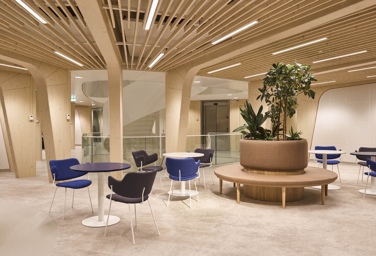 Video: het verbindende interieur van de Triodos Bank - architectenweb.nl