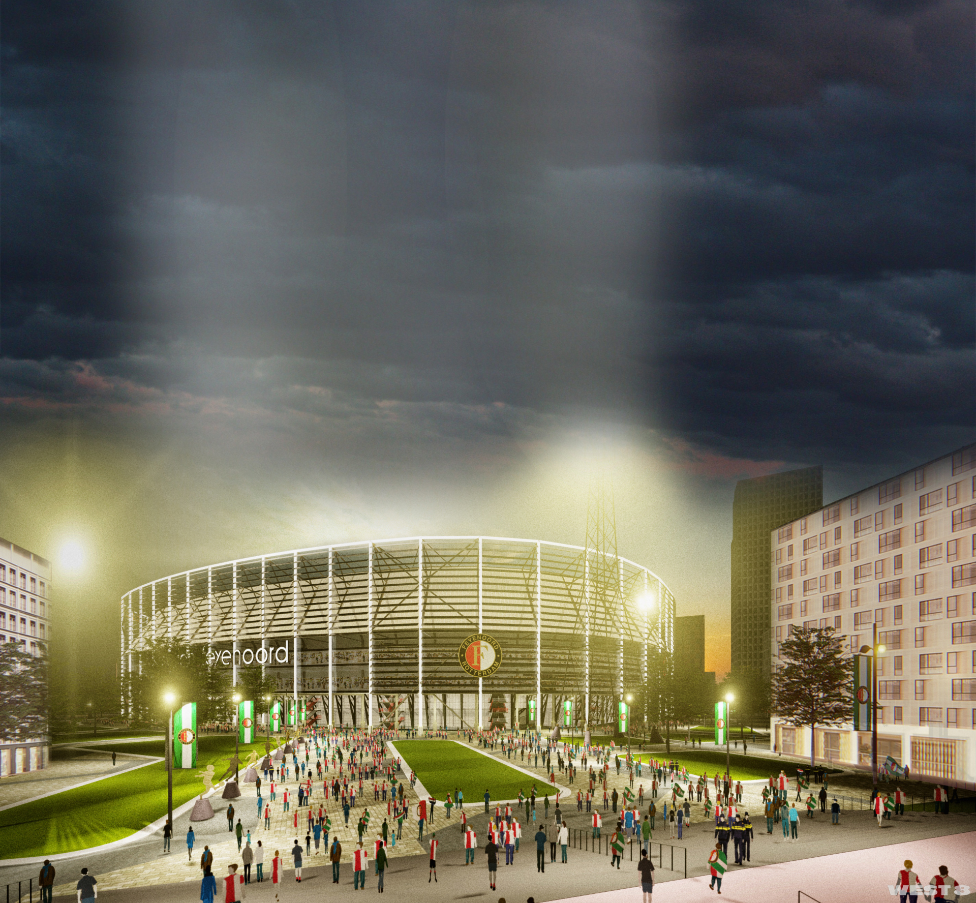 Gebiedsvisie maakt het verschil in nieuw moderniseringsplan De Kuip ...