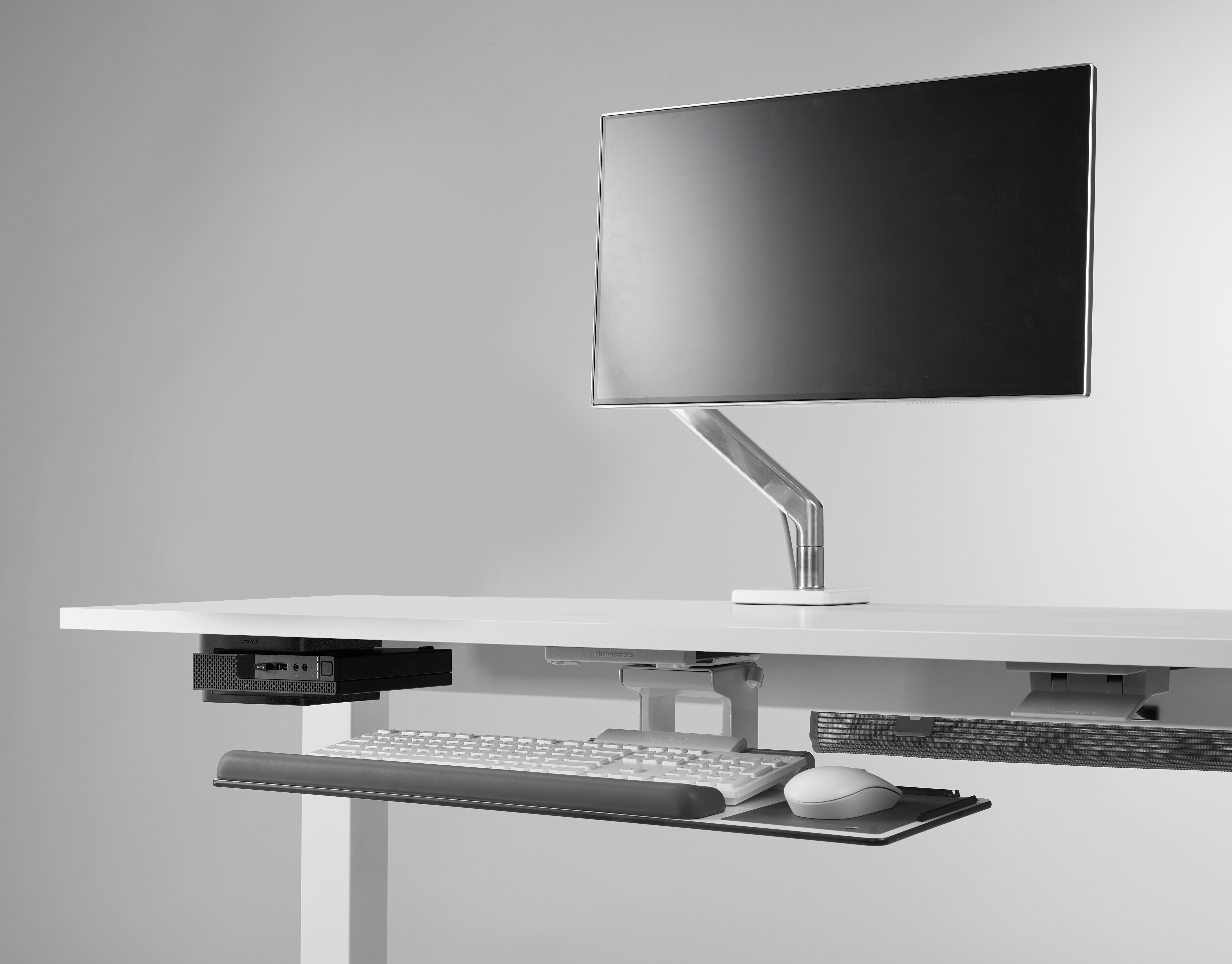 Humanscale | Thin Client Holder - architectenweb.nl