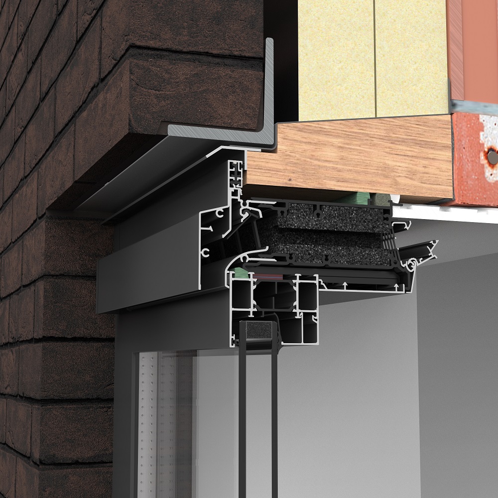 Kawneer | Kawneer RT kozijnsysteem en Renson Invisivent NL rooster ...