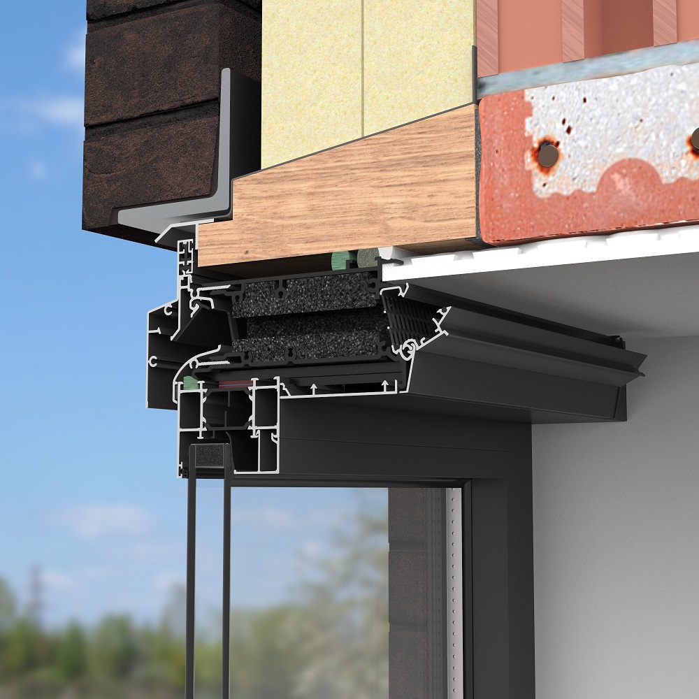 Kawneer | Kawneer RT kozijnsysteem en Renson Invisivent NL rooster ...