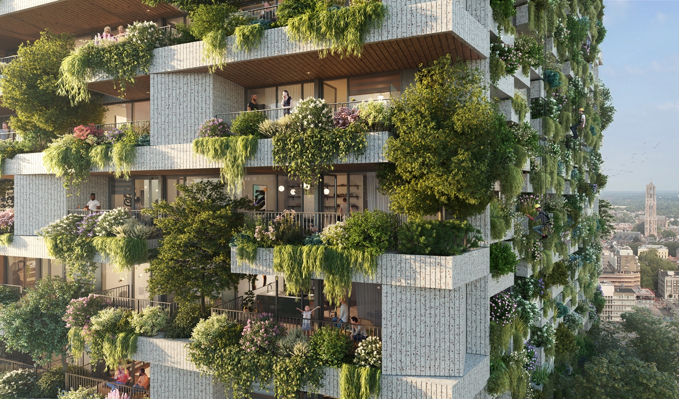 Bouw 'groene' torens aan Jaarbeursboulevard na zomer van start ...