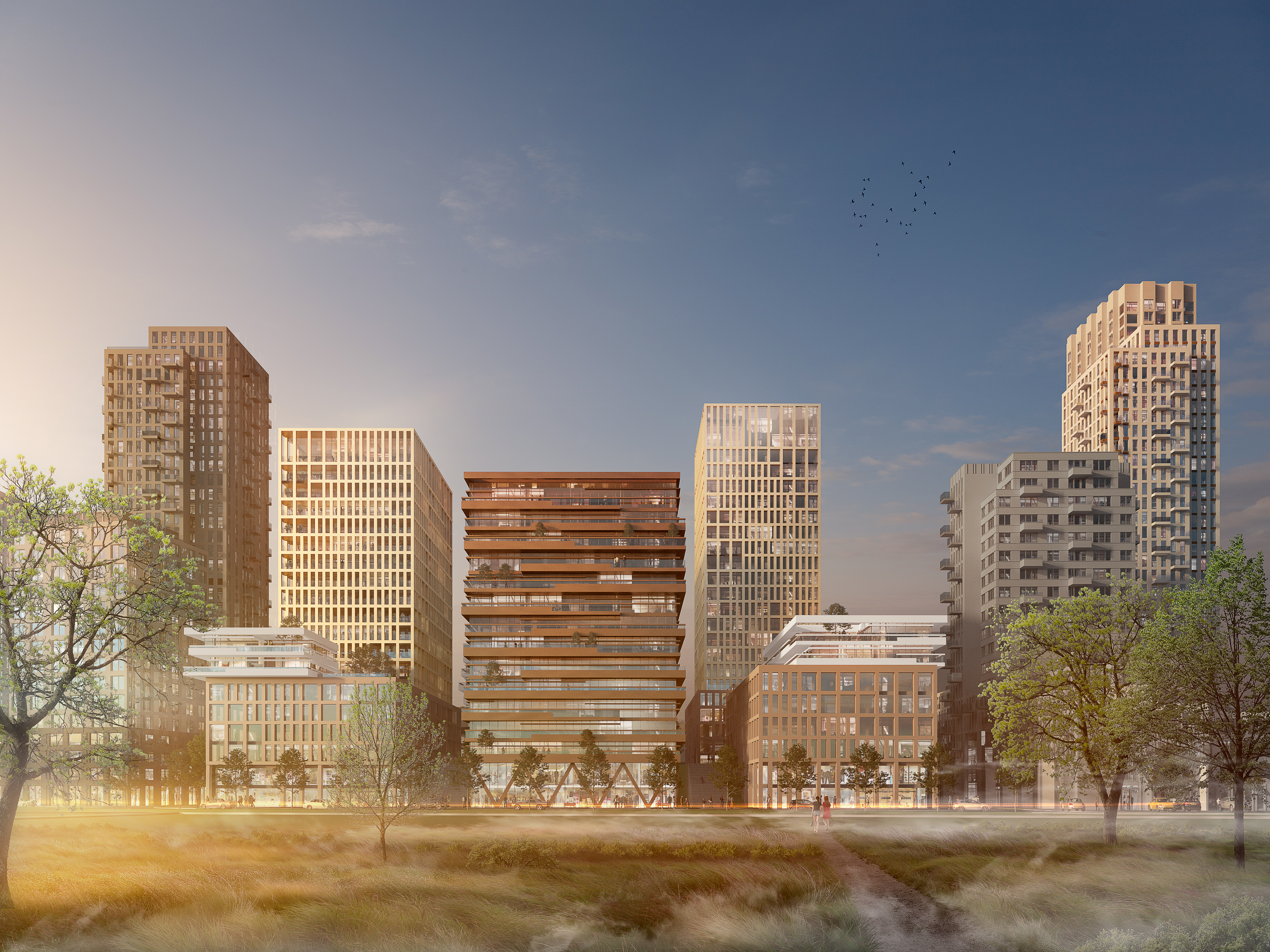 MoederscheimMoonen Architects | Het nieuwe Rivium - architectenweb.nl