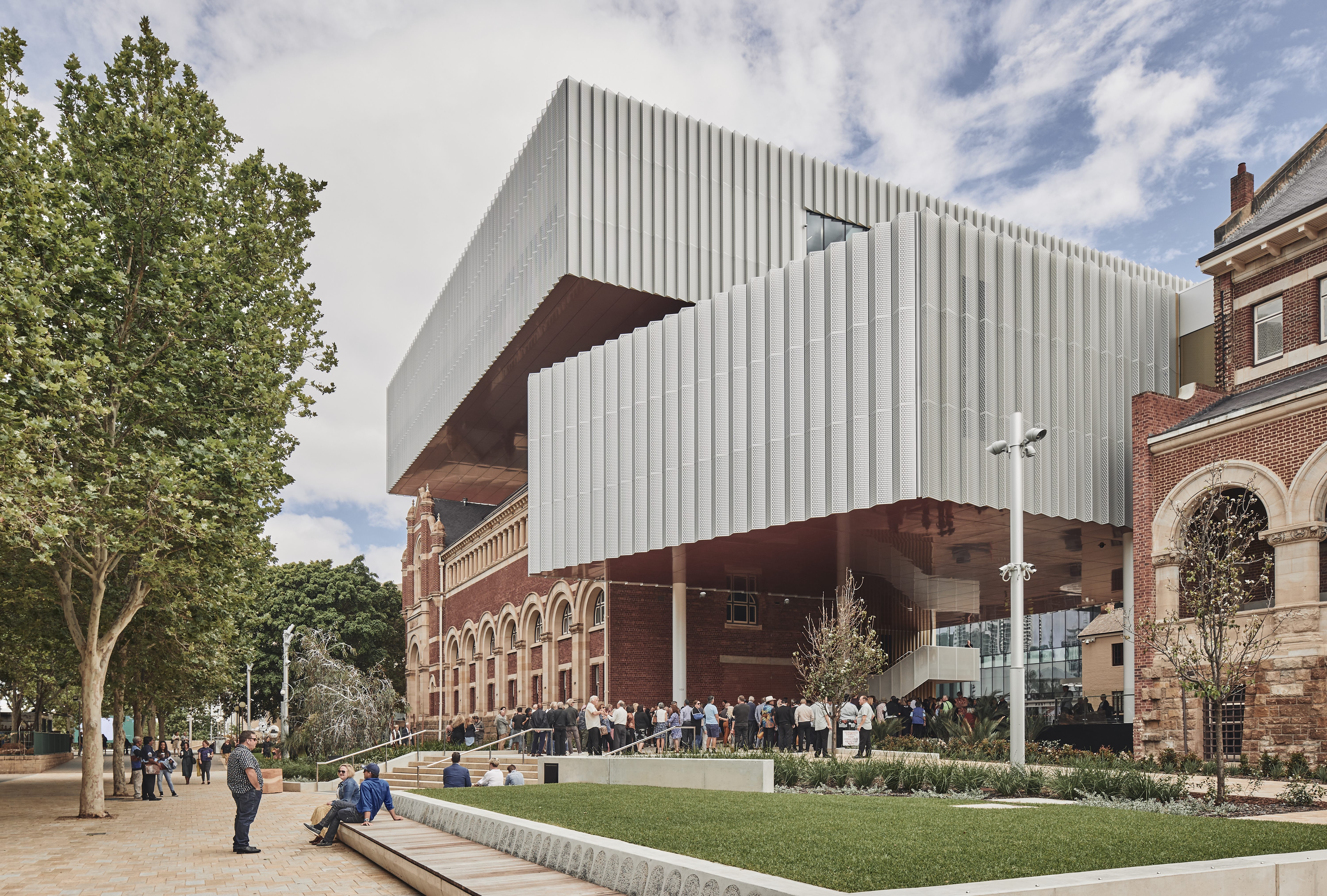 Door OMA en Hassell vernieuwd museum in Perth heropent - architectenweb.nl