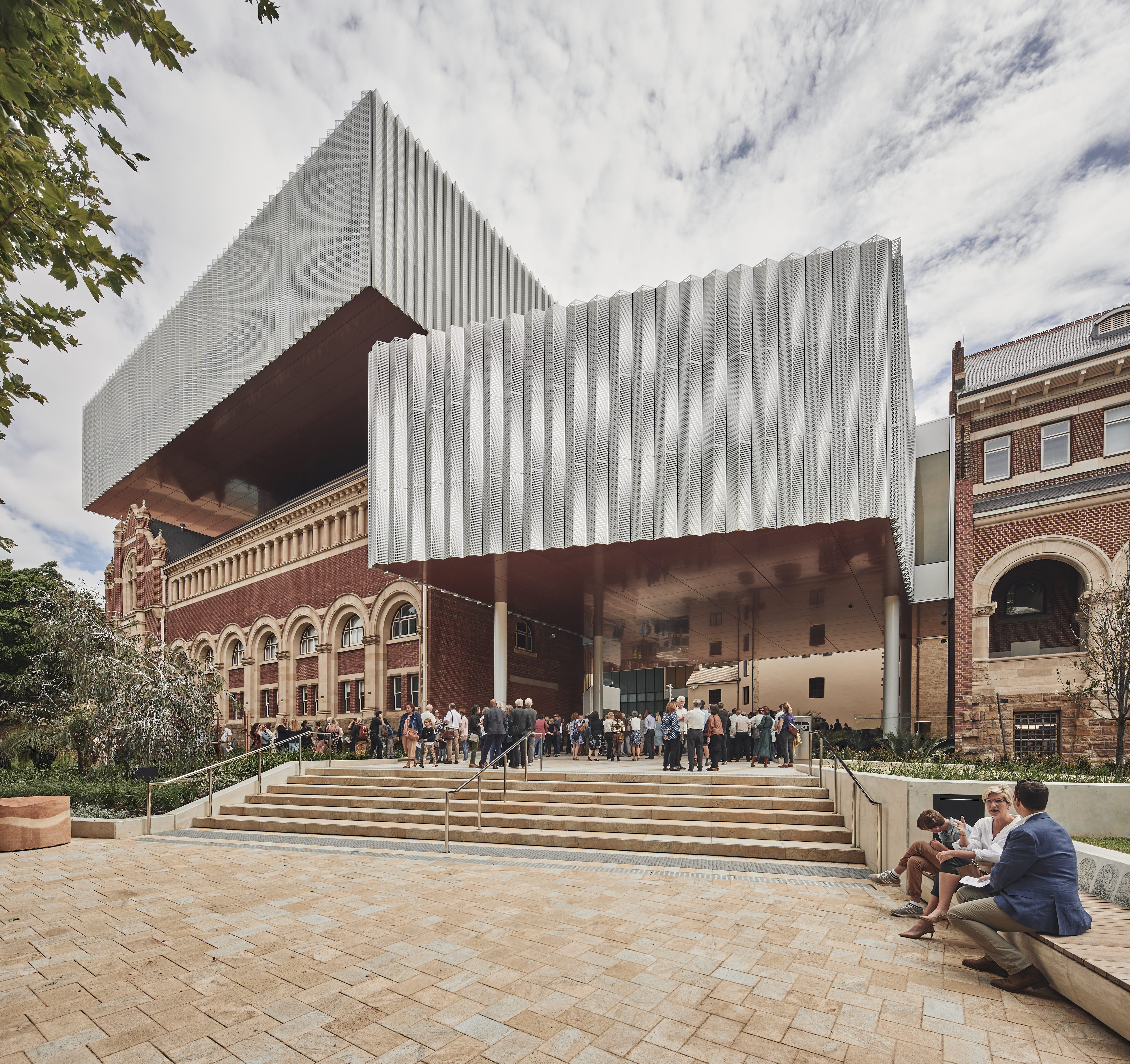 Door OMA en Hassell vernieuwd museum in Perth heropent - architectenweb.nl